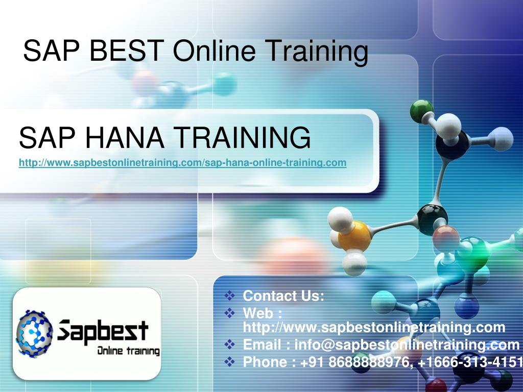 PPT - SAP HANA Online Training India Hyderabad | SAP HANA Project ...