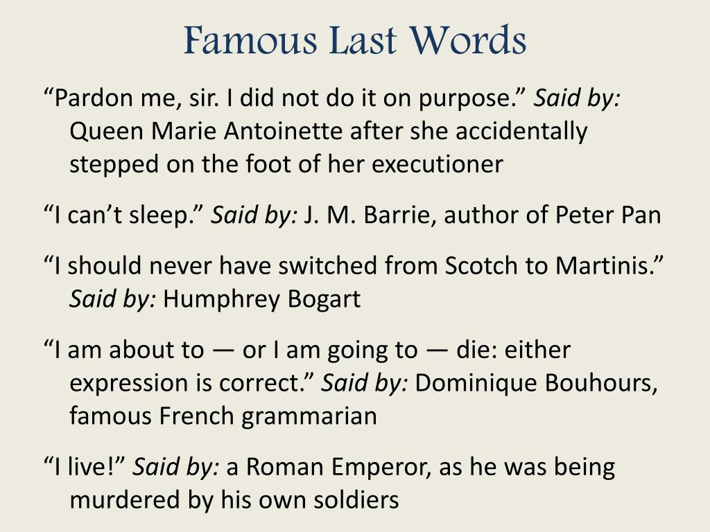 PPT - A Father’s Final Words 1 Kings 2:1-9 PowerPoint Presentation ...