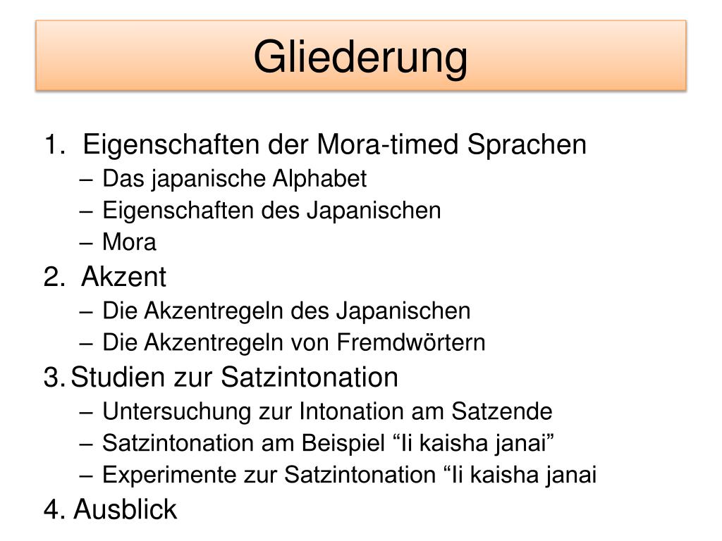 PPT - Wort- und Satzakzent im Japanischen PowerPoint Presentation, free ...
