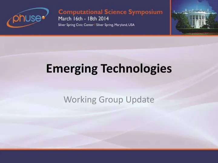 PPT - Emerging Technologies PowerPoint Presentation, free download - ID ...