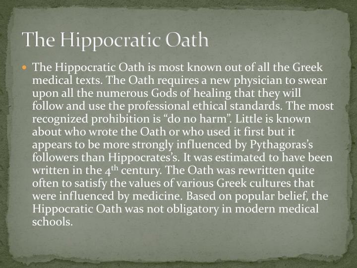 Hippocratic Meaning