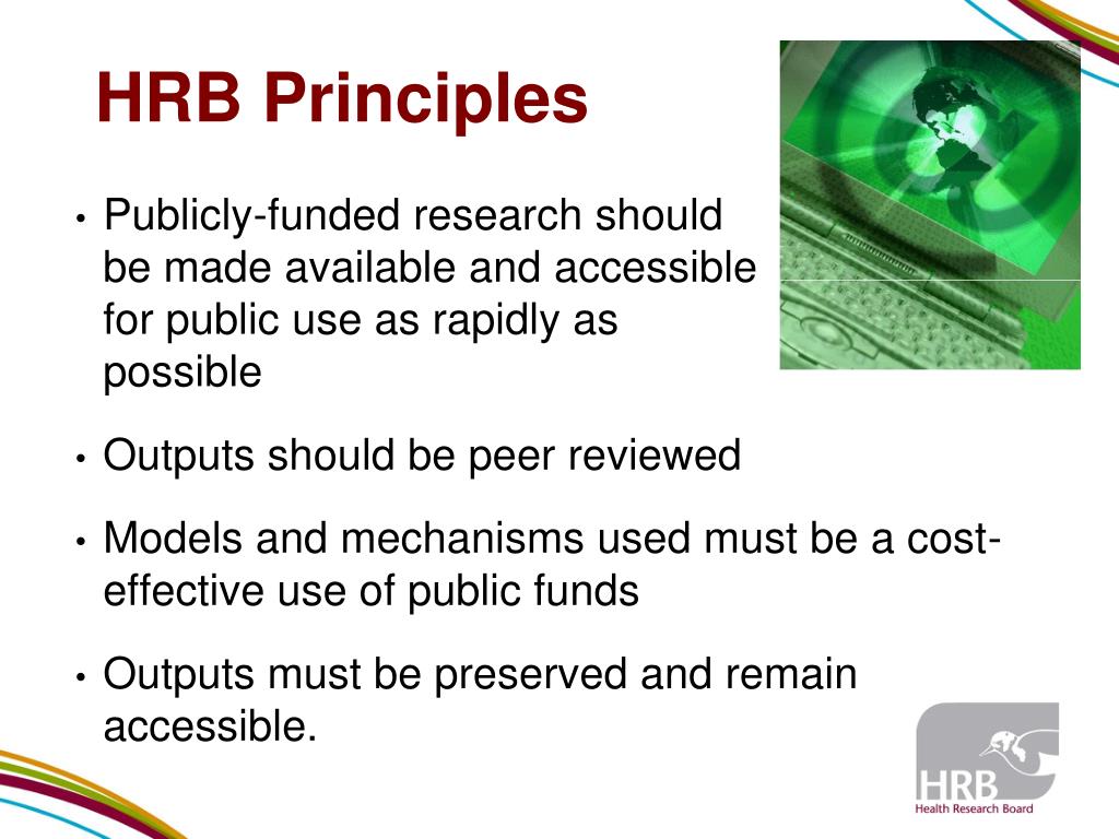 PPT - HRB Strategic Business Plan 2010-2014 The Future of Irish Health ...