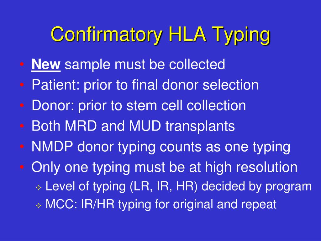 PPT - HLA Typing for Blood Bankers PowerPoint Presentation, free ...