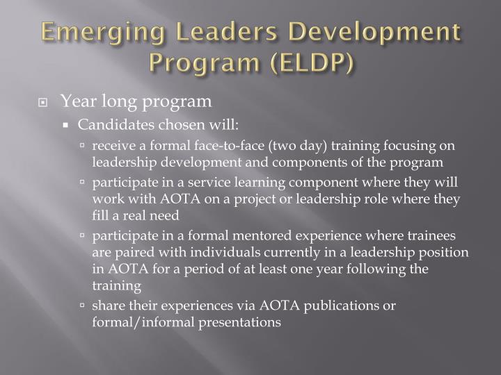 PPT - Emerging leaders development program PowerPoint Presentation - ID ...
