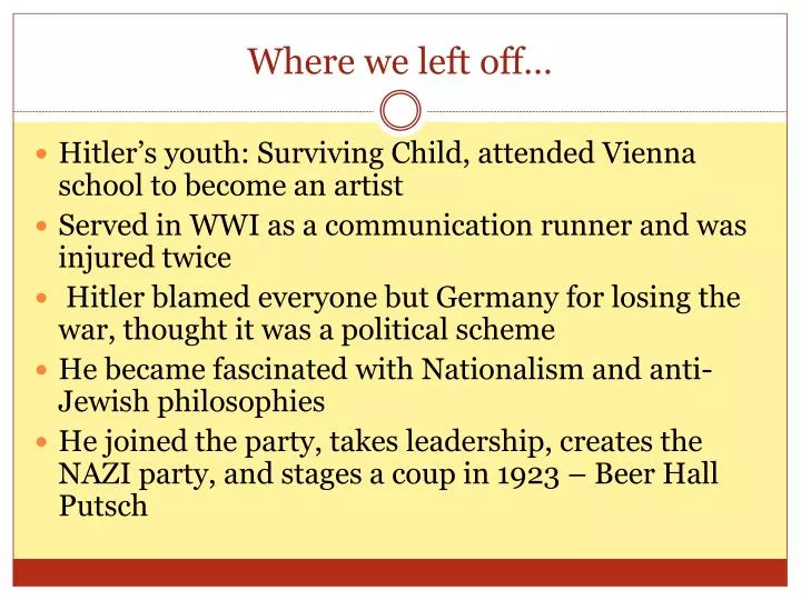 PPT - Where we left off… PowerPoint Presentation, free download - ID ...