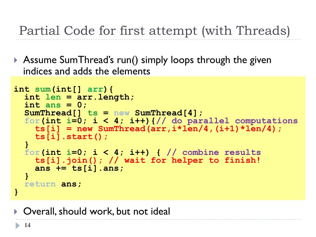 Ppt Cse332 Data Abstractions Lecture 19 Introduction To Multithreading And Fork Join