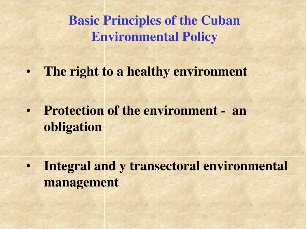 PPT - CUBA: Elements for the National Report Process Barbados + 10 ...