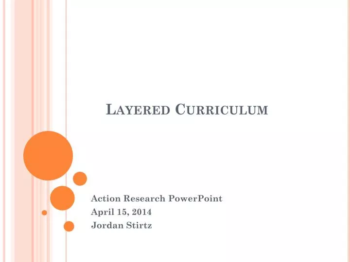 PPT - Layered Curriculum PowerPoint Presentation, free download - ID ...