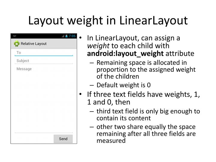 PPT - Android: Layouts PowerPoint Presentation - ID:2715116