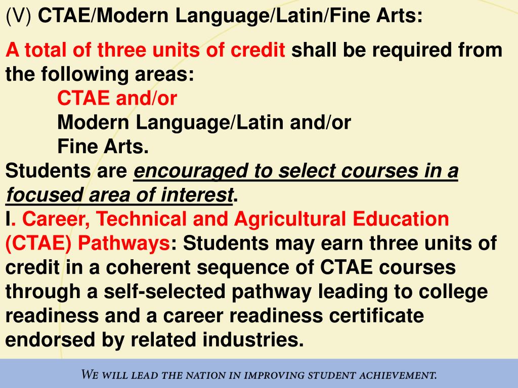 PPT - Career, Technical & Agricultural Education Curriculum/Career ...