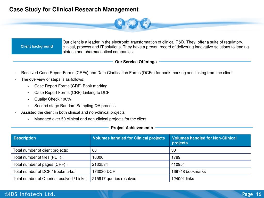 PPT - Healthcare Services Group including Clinical Trial Services ...