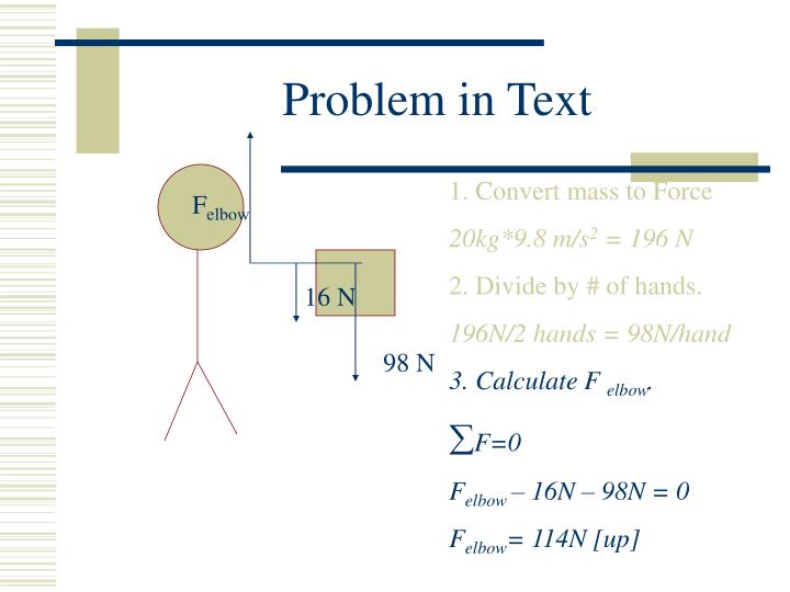 PPT - BIOMECHANICS OF WORK PowerPoint Presentation - ID:2715610
