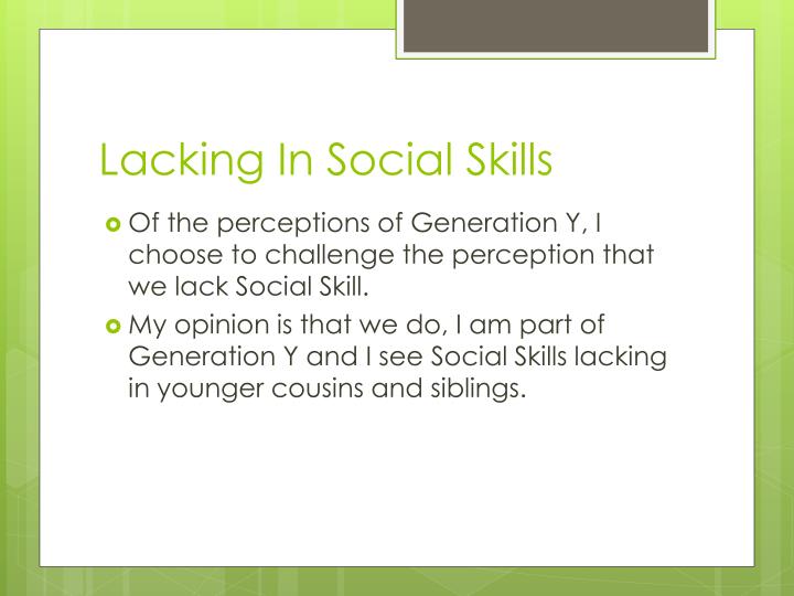 PPT - Generation Y PowerPoint Presentation - ID:2717804