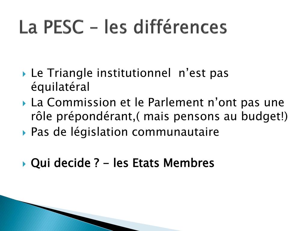 PPT - La politique étrangère de l’Union Européenne PowerPoint ...