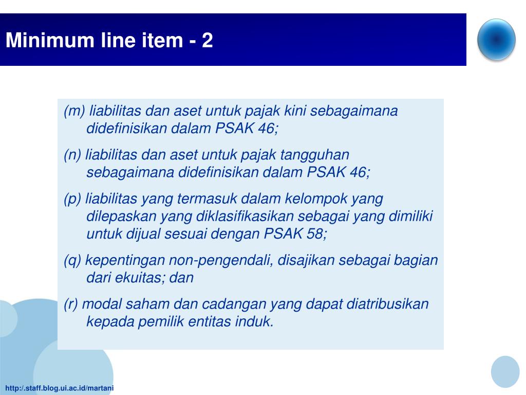 PPT - PSAK 1 – PENYAJIAN LAPORAN KEUANGAN REVISI 2013 IAS 1 ...