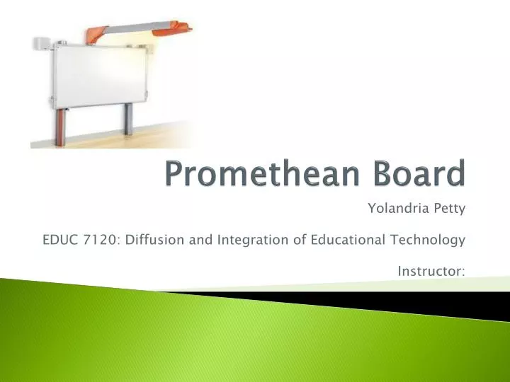 PPT - Promethean Board PowerPoint Presentation, free download - ID:2718139