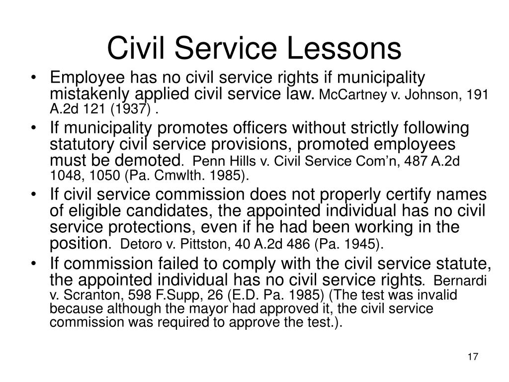 PPT - Discipline and Discharge A Guide For Municipal Officers ...