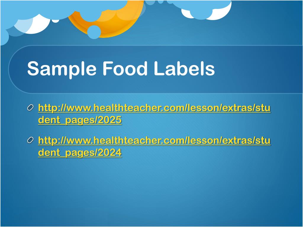 PPT - Nutrition Facts Label PowerPoint Presentation, free download - ID ...