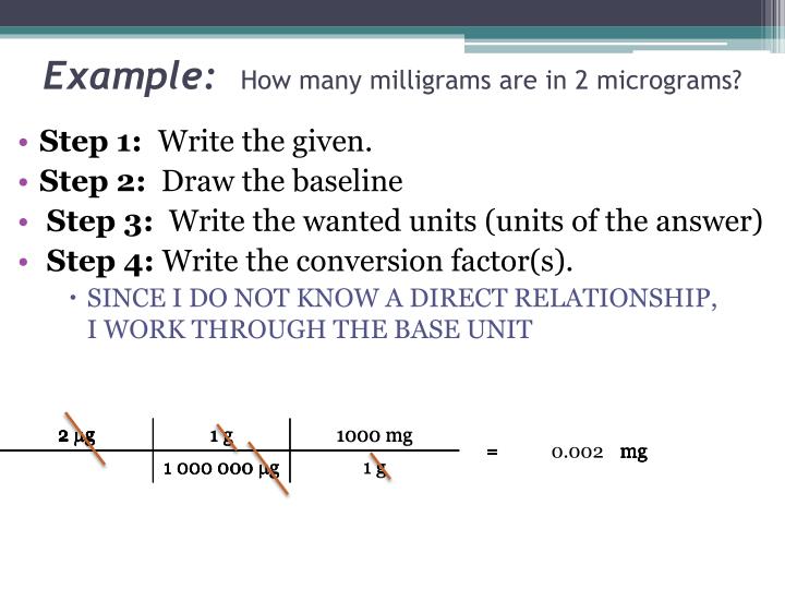 PPT - Factor-Label Method PowerPoint Presentation - ID:2718911