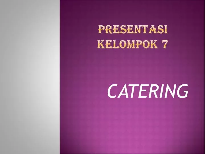 PPT - PRESENTASI KELOMPOK 7 PowerPoint Presentation, free download - ID ...