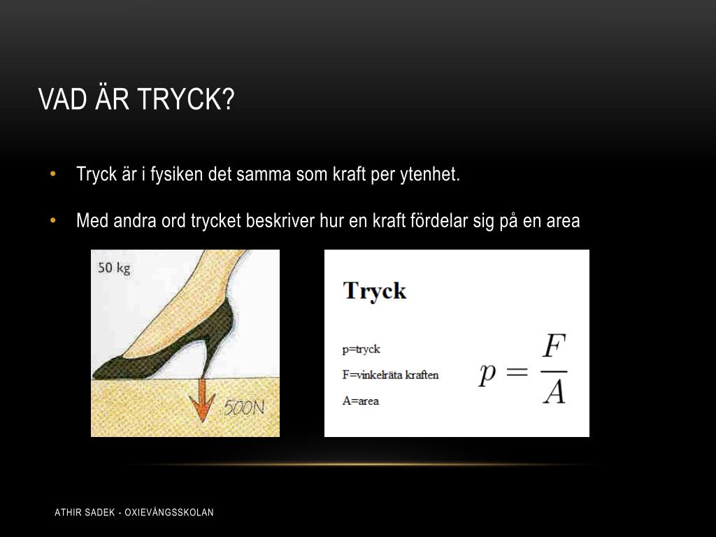 PPT - Kapitel 6 Kraft och tryck PowerPoint Presentation, free download ...