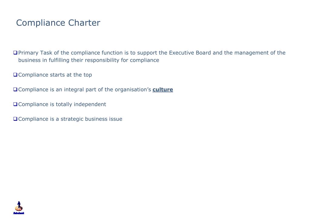 PPT - The Critical Role of Compliance in the Boardroom Kevin Knightly ...