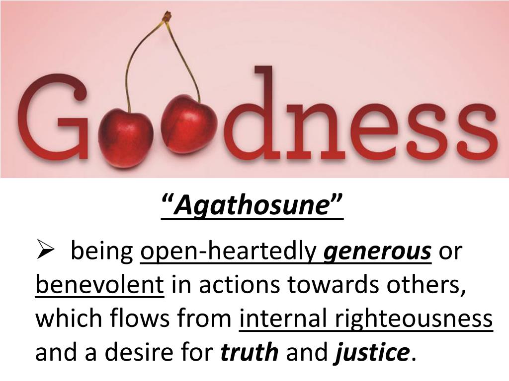PPT - Galatians 5: 22-23 22 But the fruit of the Spirit is PowerPoint ...