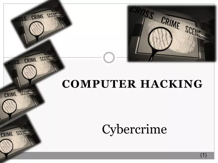 PPT - Cybercrime PowerPoint Presentation, free download - ID:2721600
