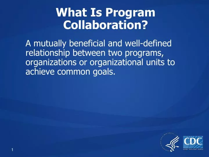 PPT - What Is Program Collaboration? PowerPoint Presentation, free ...