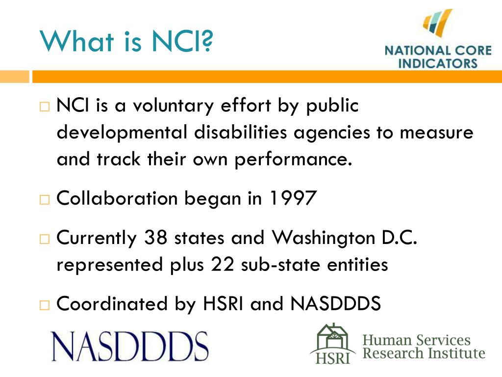 PPT - National Core Indicators Adult Consumer Survey 2013-14 PowerPoint ...