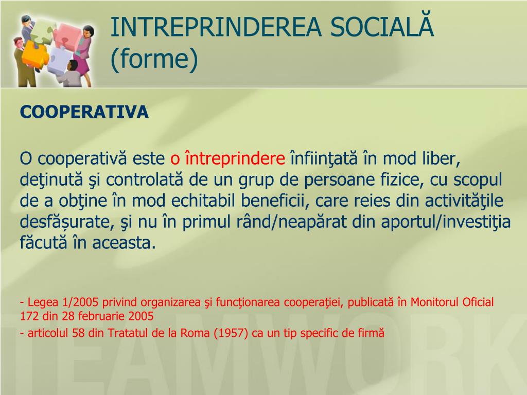 PPT - ECONOMIA SOCIALĂ PowerPoint Presentation, free download - ID:2723879