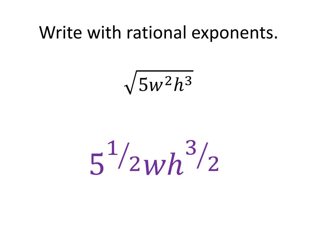 PPT - Convert to Radical Notation PowerPoint Presentation, free ... PPT - Convert to Radical Notation PowerPoint Presentation, free ...