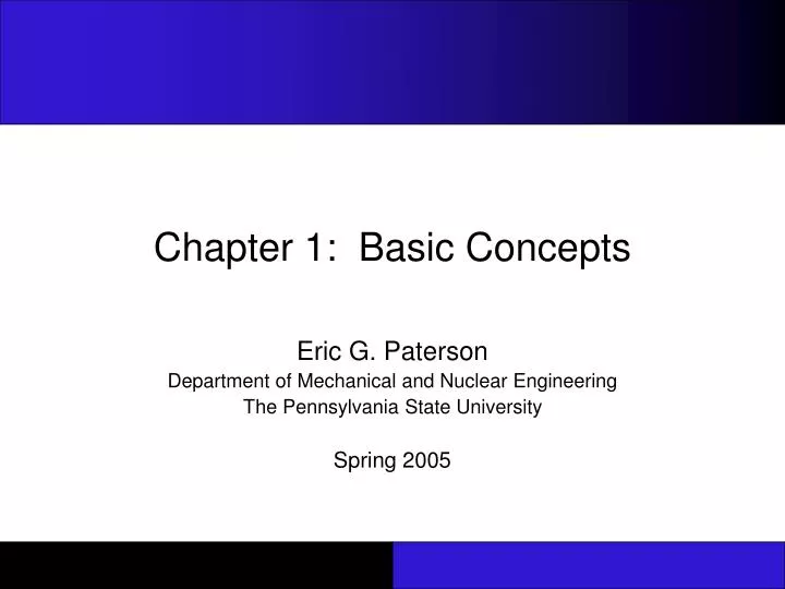 PPT - Chapter 1: Basic Concepts PowerPoint Presentation, free download ...