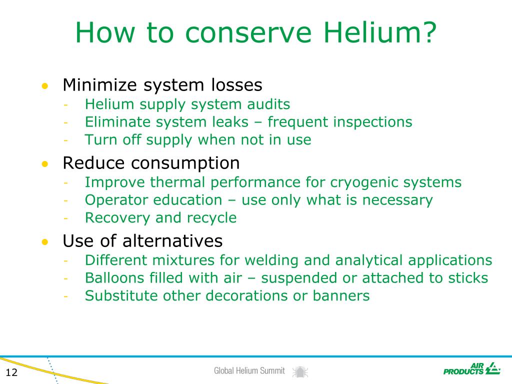PPT - Global Helium Supply Sustainable Helium Business Solutions ...
