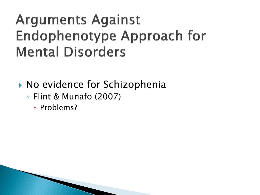 PPT - Methodological Issues in Molecular Genetic Studies of Mental ...