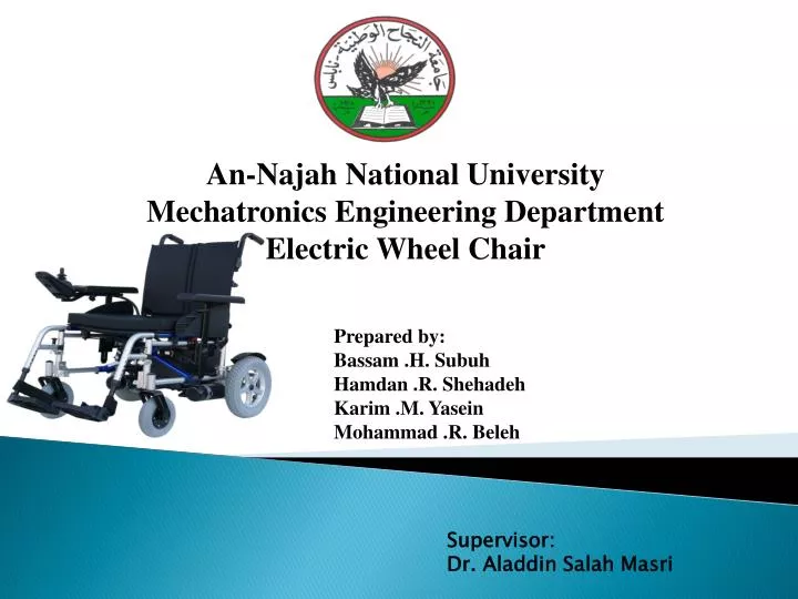 PPT - An- Najah National University Mechatronics Engineering Department ...