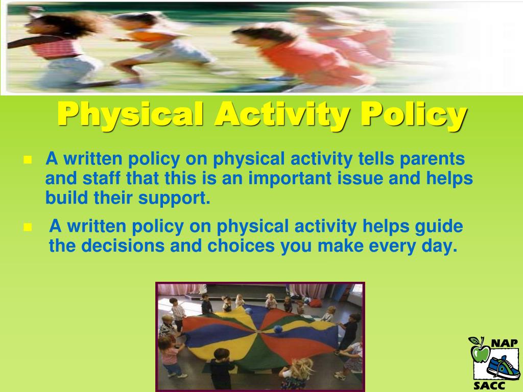 PPT - Active Play & Ideas for Preschoolers Physical Activity for Young ...