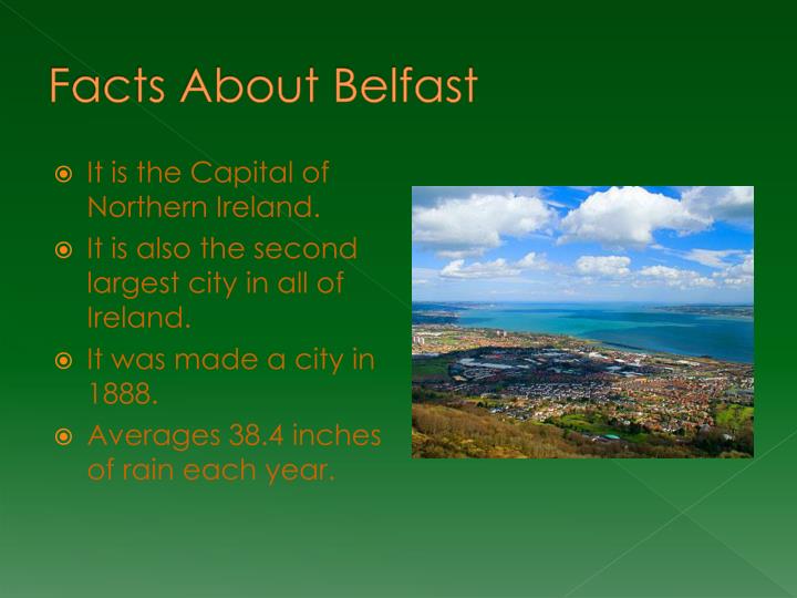PPT - Belfast, Northern Ireland PowerPoint Presentation - ID:2725327