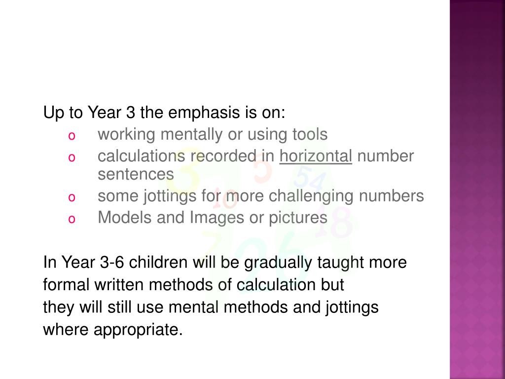 PPT - St Mary and St john numeracy parents’ evening january 2013 ...