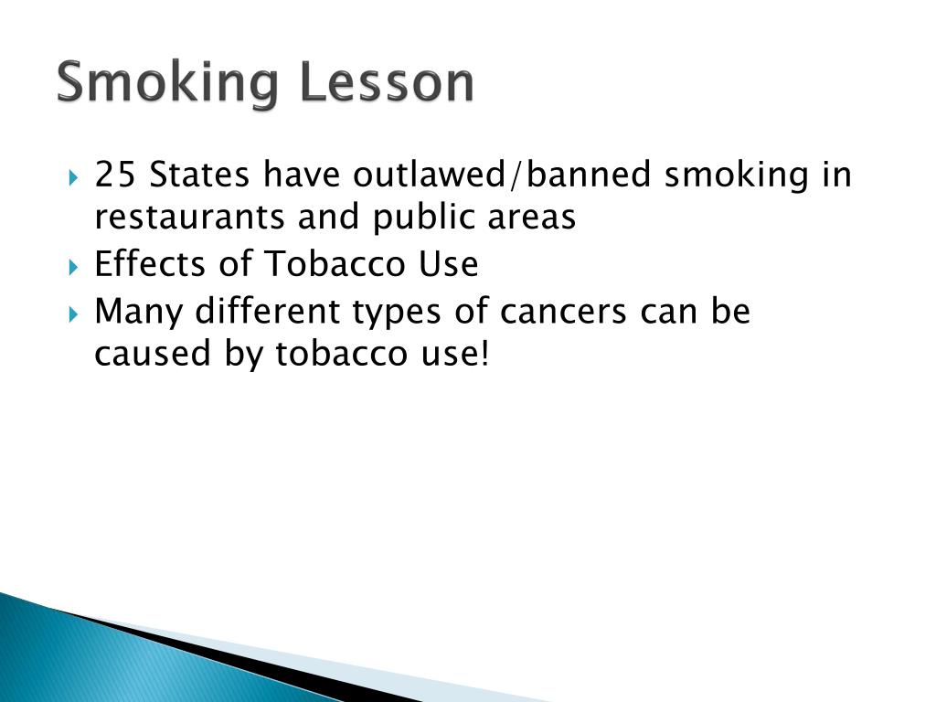 PPT - Tobacco Prevention for 7 th Grade Alishia Swanson Joey James Sean ...