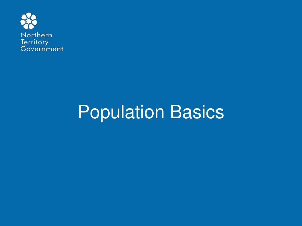 PPT - The Territory’s Population, Economy and Labour Force: Trends and ...
