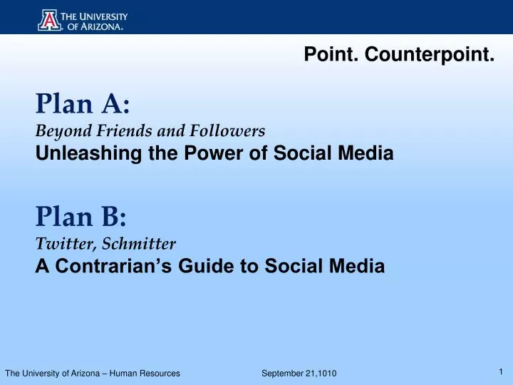 PPT - Point. Counterpoint. PowerPoint Presentation, free download - ID ...