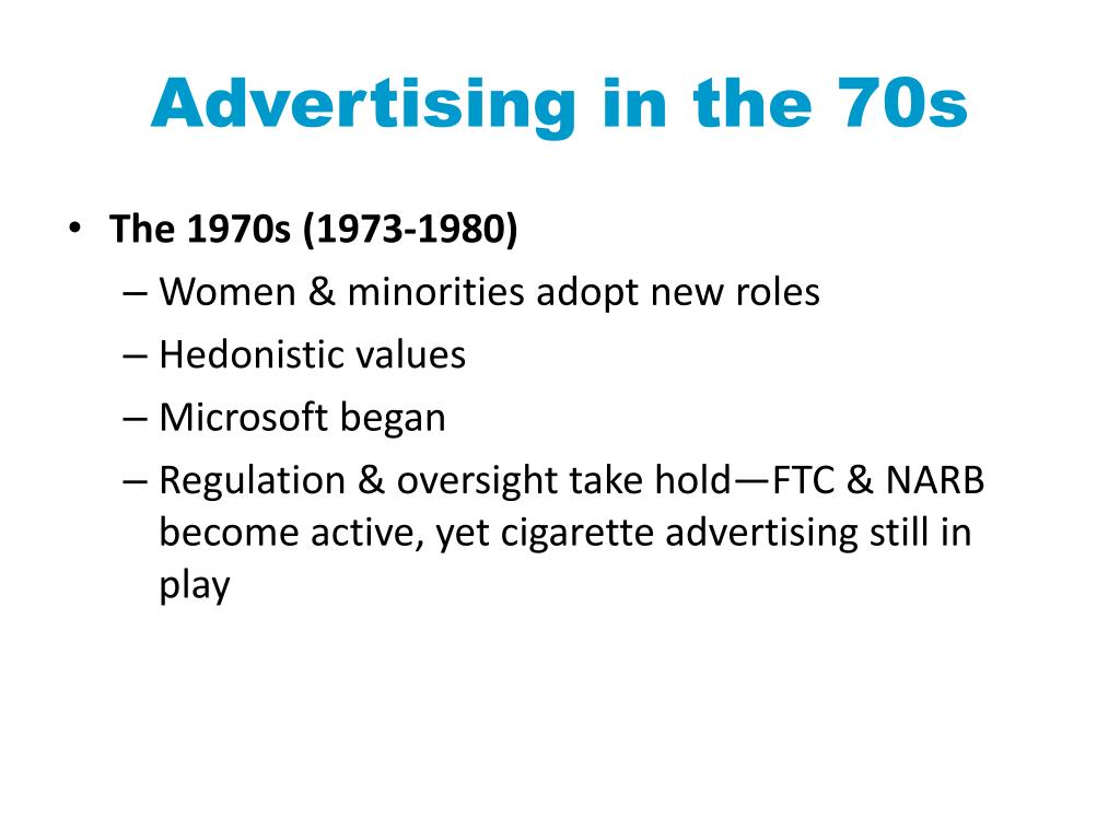 PPT - Advertising History: The Evolution of Advertising Brands ...