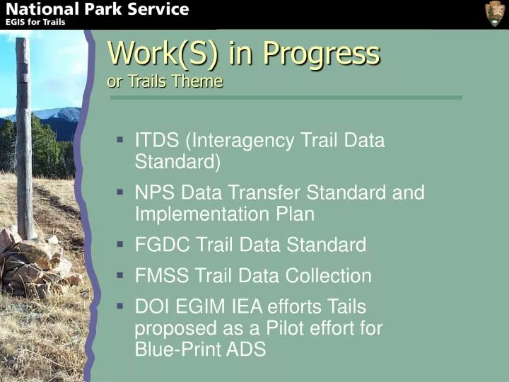 PPT - Work(S) in Progress or Trails Theme PowerPoint Presentation, free ...