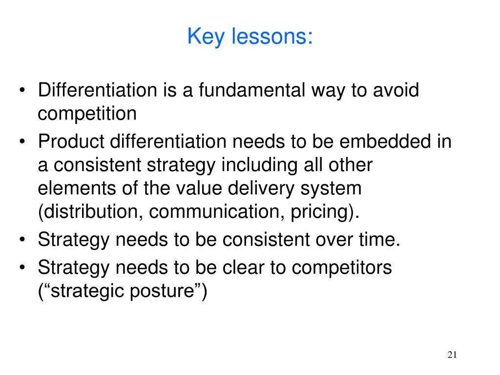 PPT - Business-to-Business Marketing Differentation Strategies ...