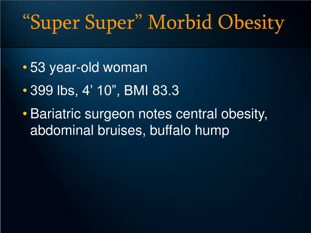 PPT - Preoperative Evaluation of the Bariatric Surgery Patient ...