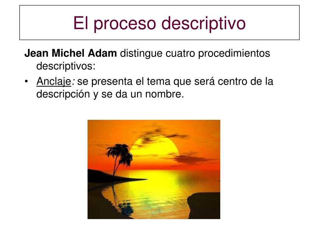 PPT - La descripción y el retrato PowerPoint Presentation, free ...