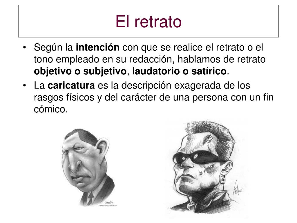 PPT - La descripción y el retrato PowerPoint Presentation, free ...