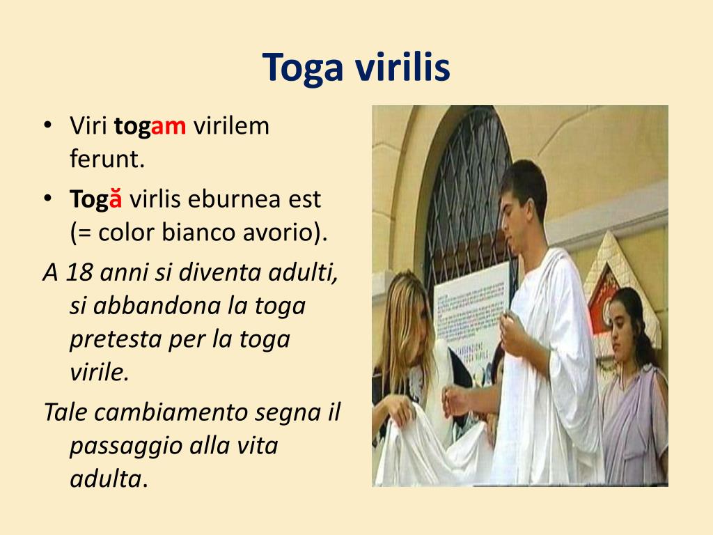 PPT - Vestirsi alla romana PowerPoint Presentation, free download - ID ...