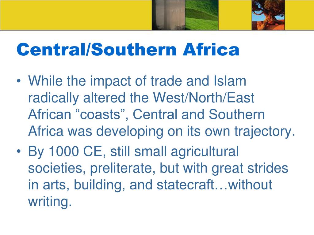 PPT - African Civilizations and the Spread of Islam PowerPoint ...